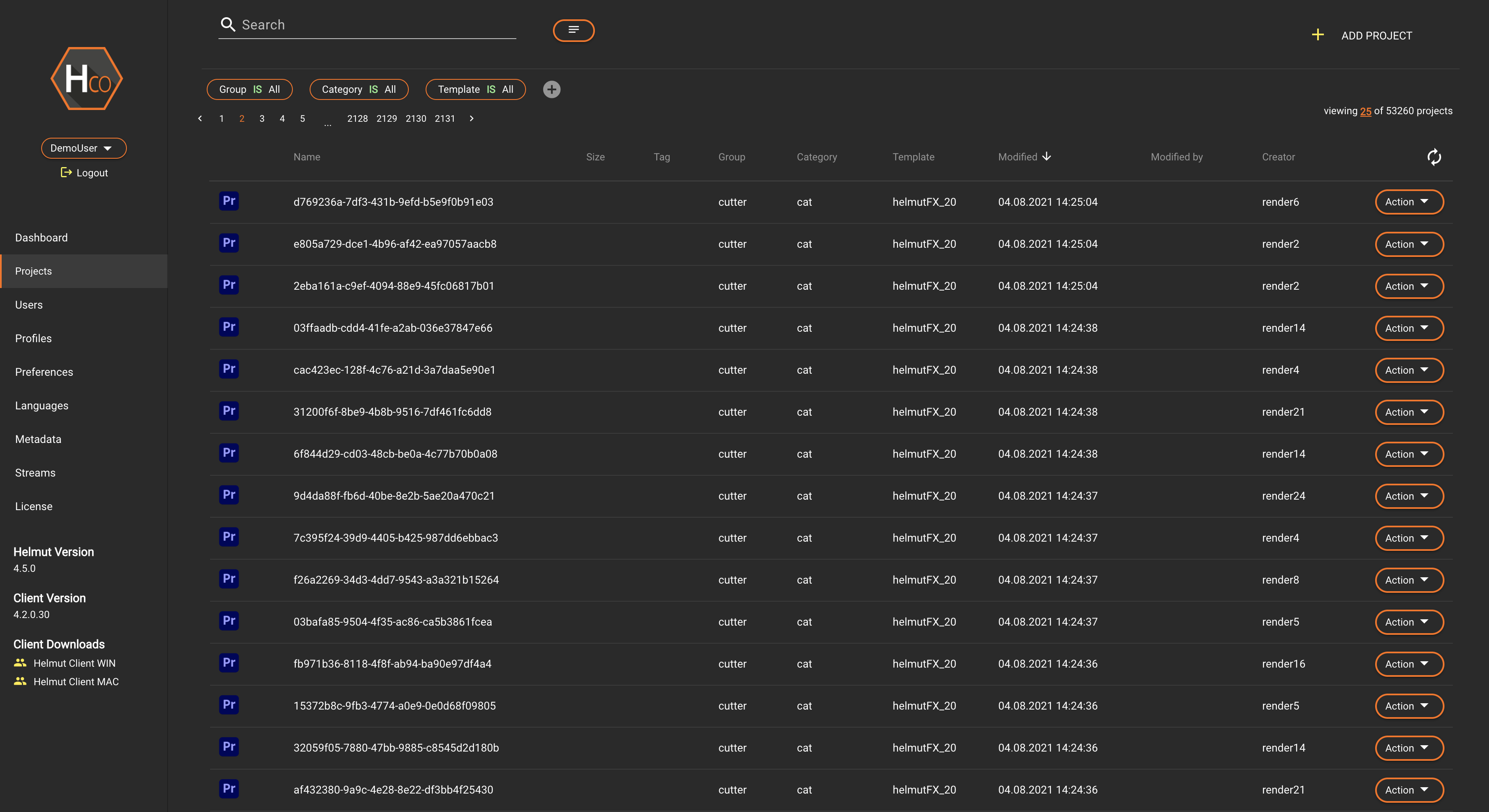 Helmut4 Modules - Helmut4