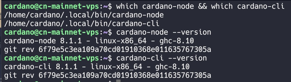 Cardano Node Installation process - Cardano Node Installation and ...