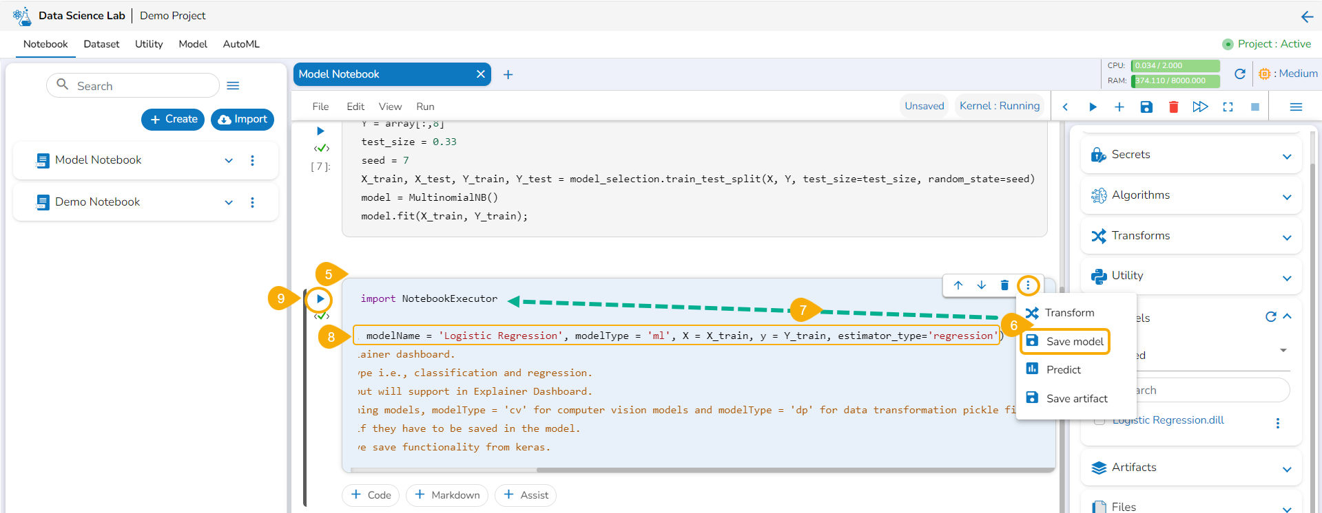 Model Explainer - Data Science Lab