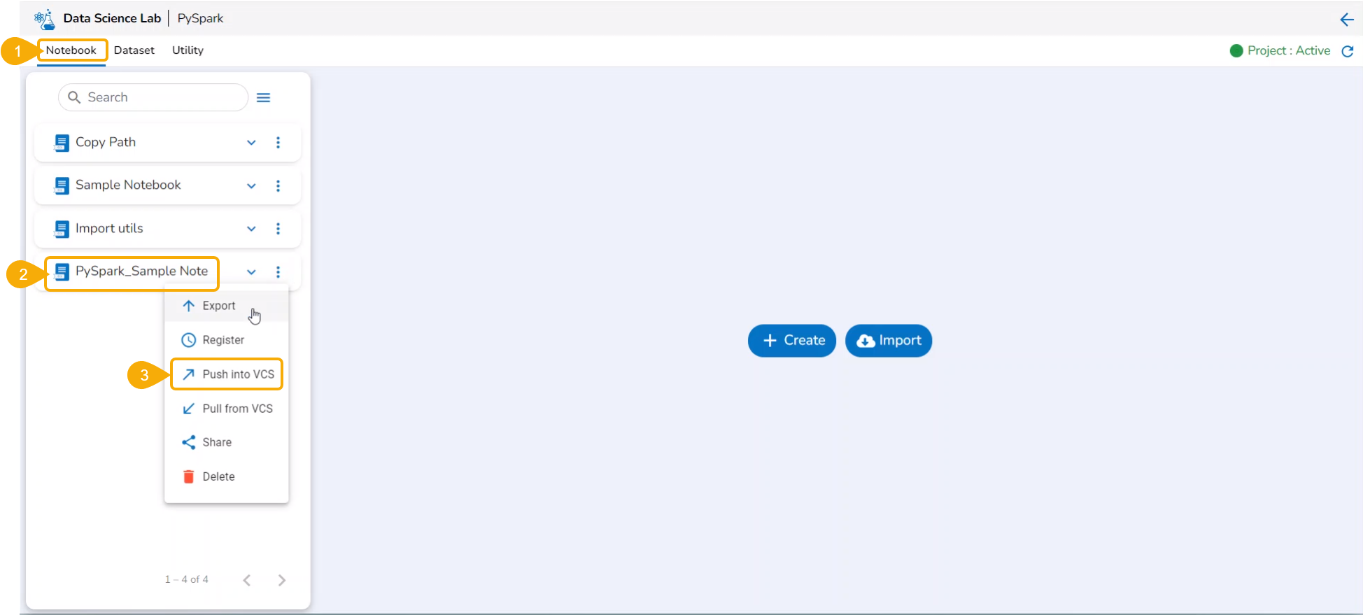 Notebook Version Control - Data Science Lab