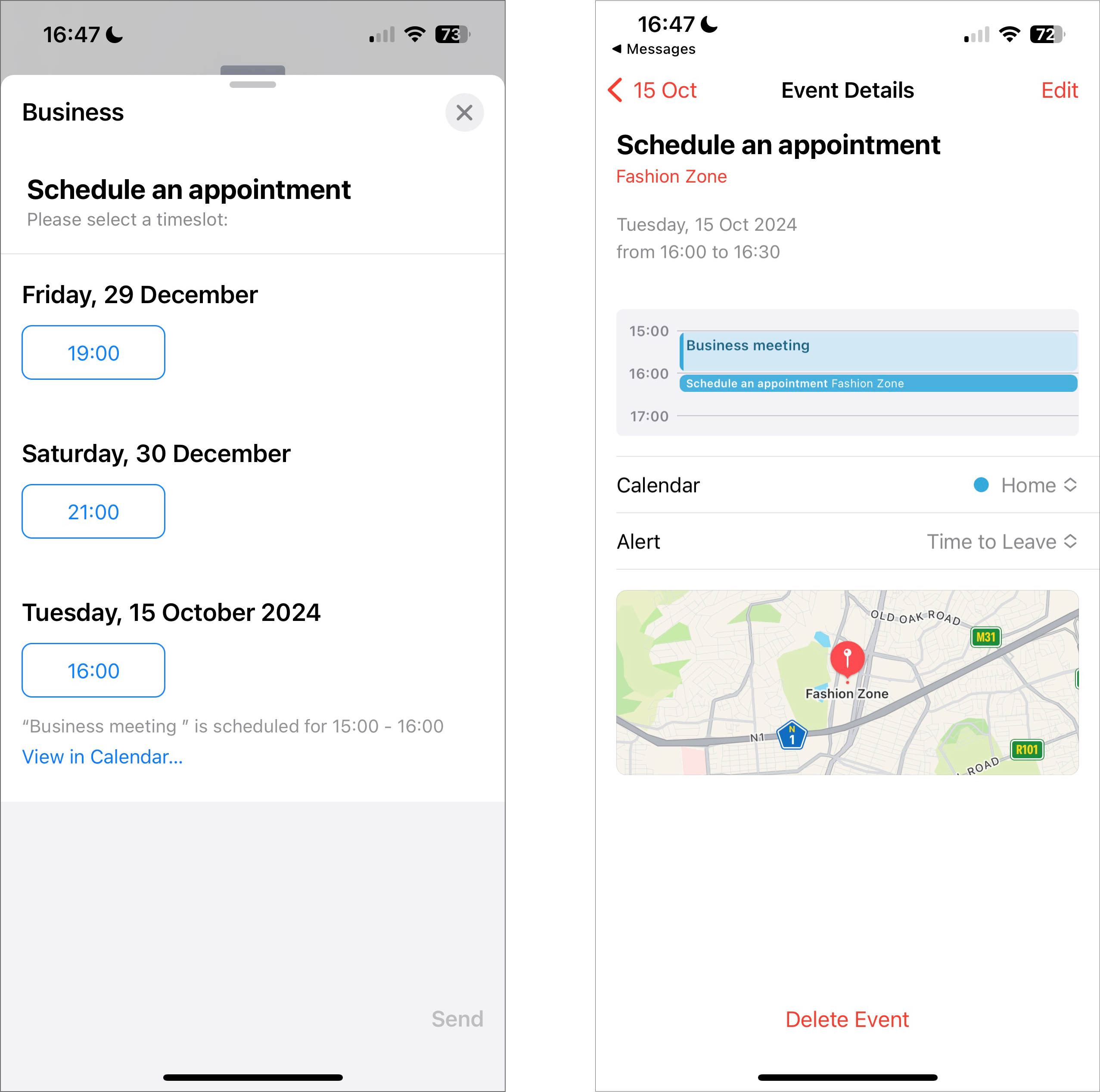 Time Picker - Chat Flow User Guide