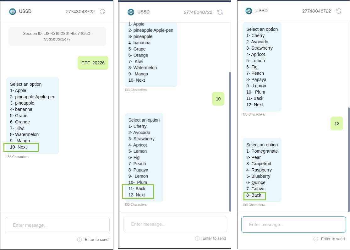 Dynamic List - Chat Flow User Guide