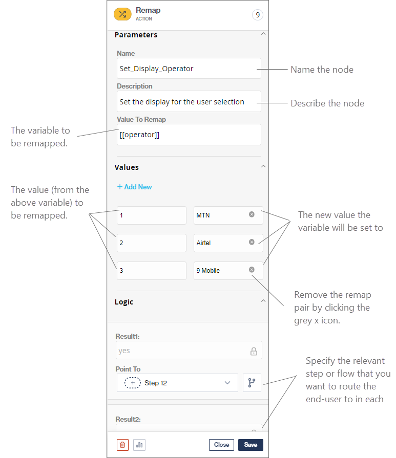 Remap - Chat Flow User Guide