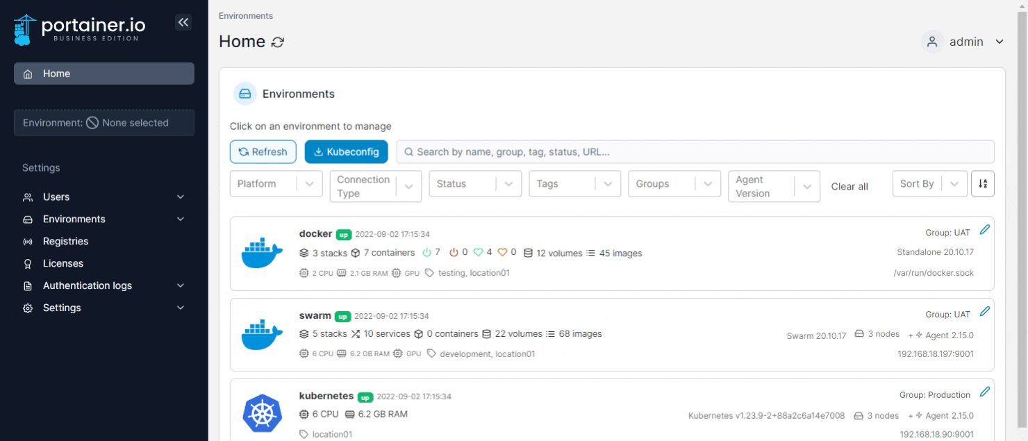 in the next screen enter the credentials provided by your