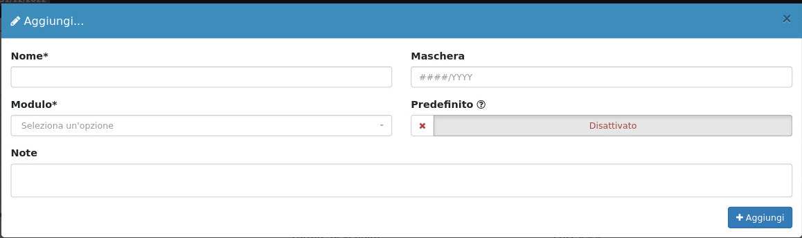 Segmenti - OpenSTAManager