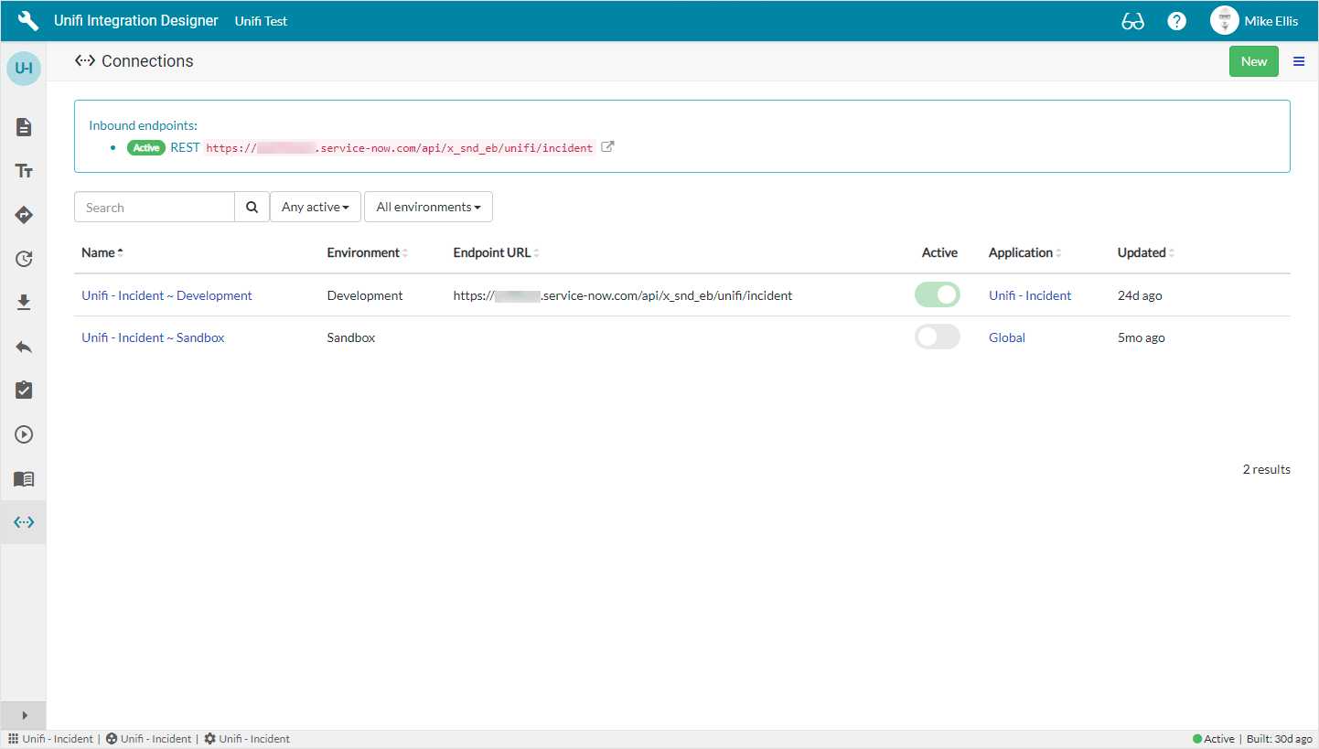 Connections - Unifi Documentation