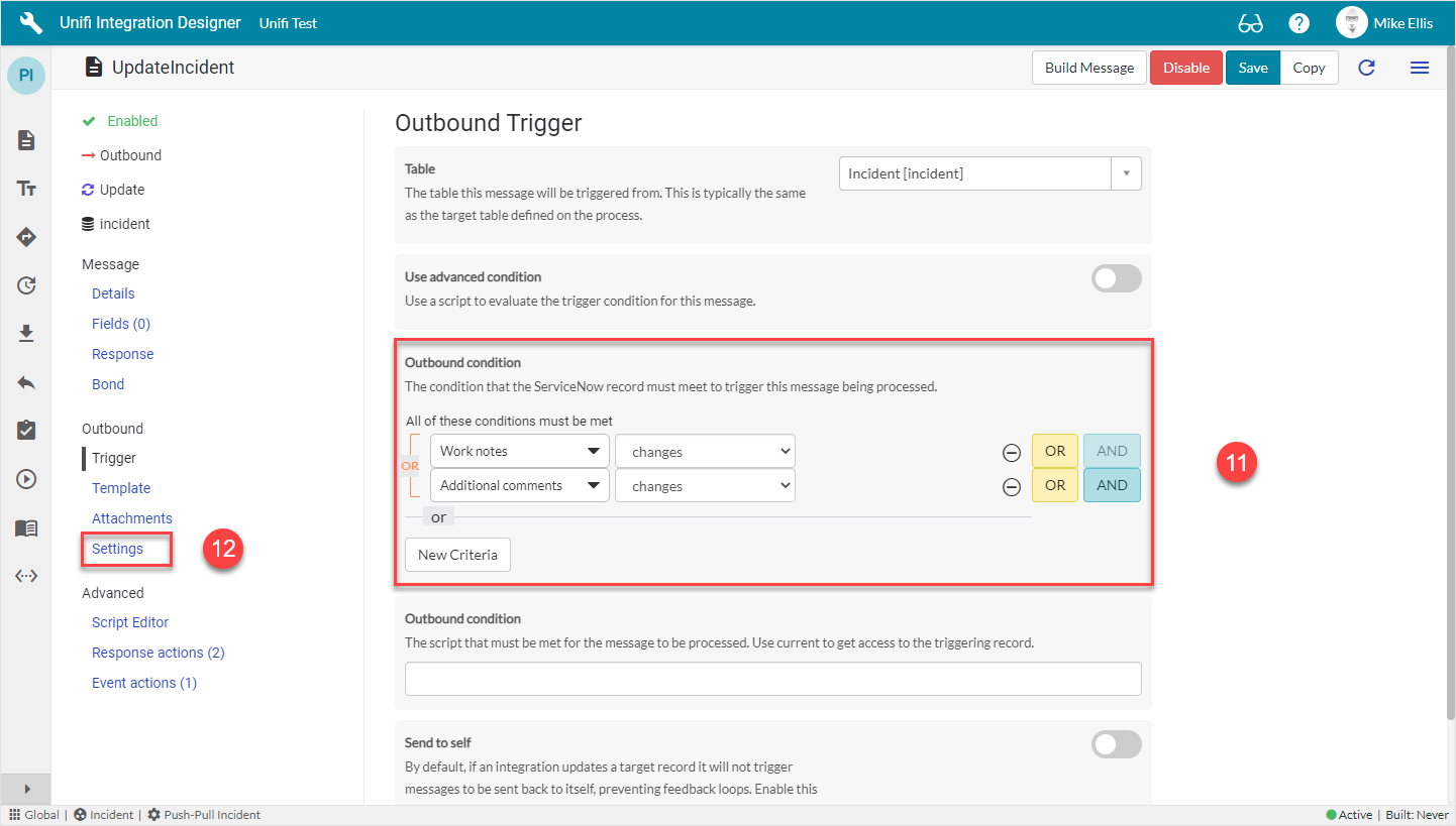 UpdateIncident Message - Unifi Documentation