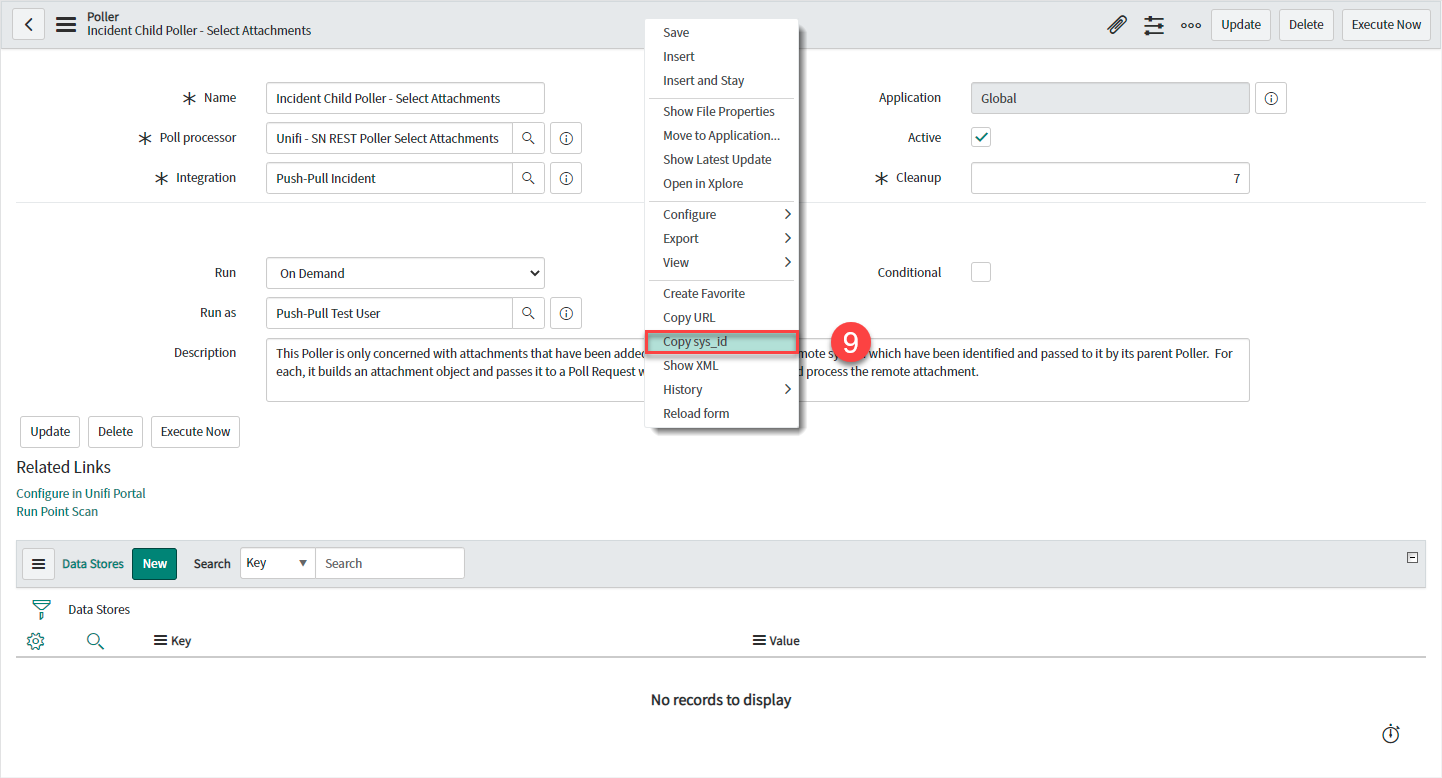 Select Attachments Poller - Unifi Documentation