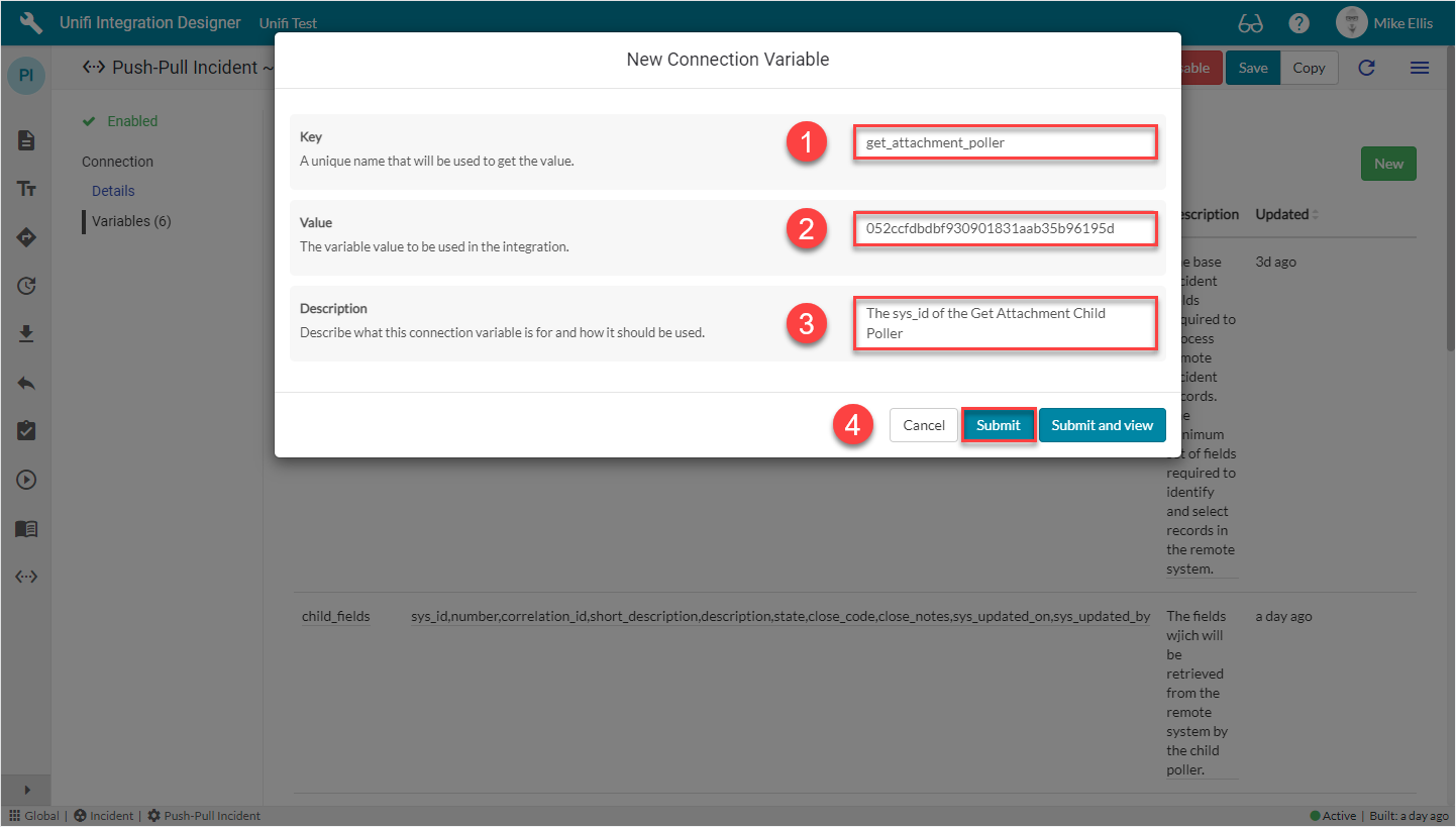 Connection Variables - Unifi Documentation