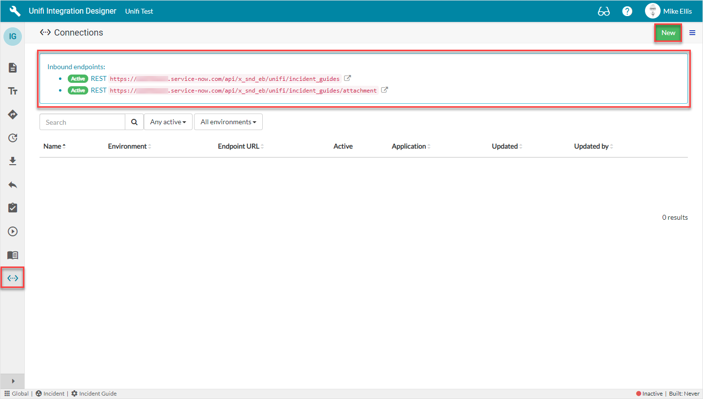 Connection - Unifi Documentation