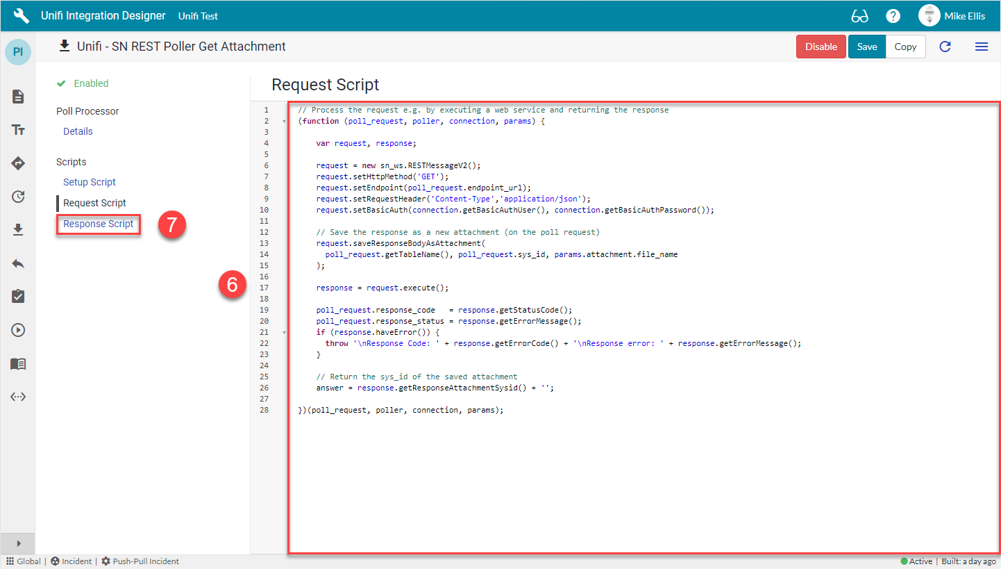 Get Attachment Poll Processor - Unifi Documentation
