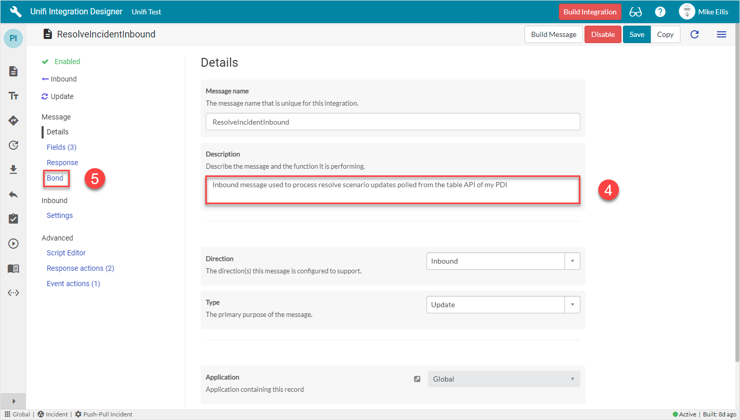ResolveIncidentInbound Message - Unifi Documentation