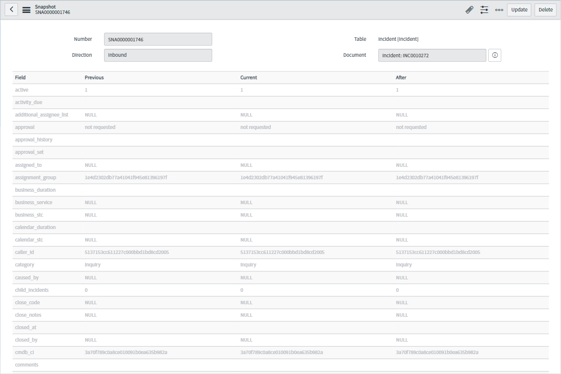 Snapshots - Unifi Documentation