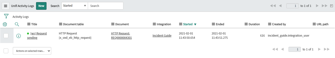 HTTP Requests - Unifi Documentation