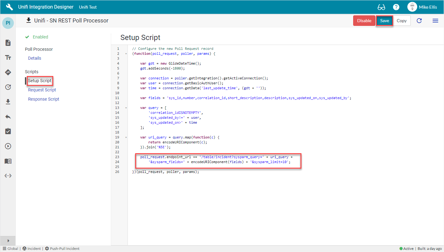 Edit Endpoint URLs - Unifi Documentation