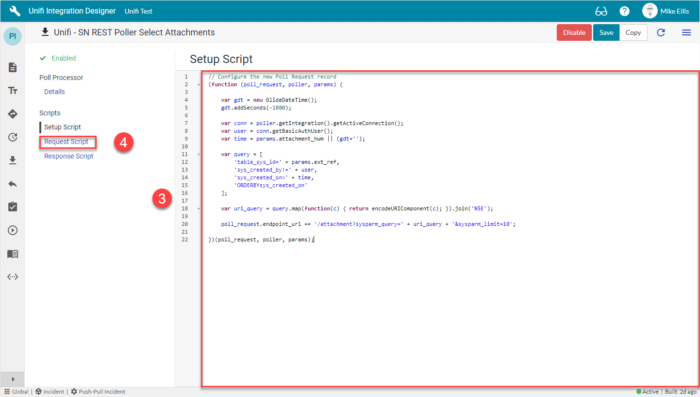Select Attachments Poll Processor - Unifi Documentation