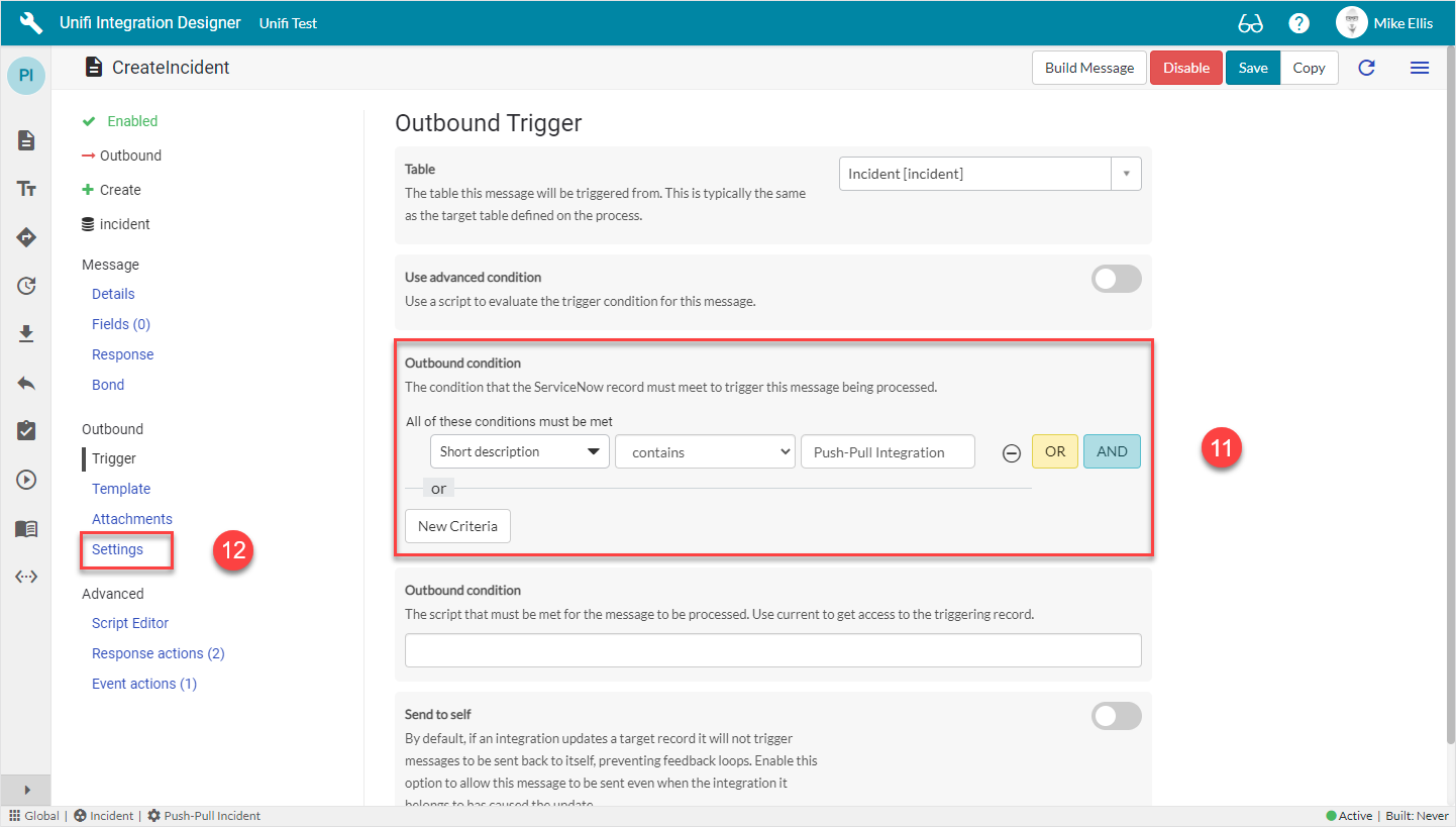 CreateIncident Message - Unifi Documentation