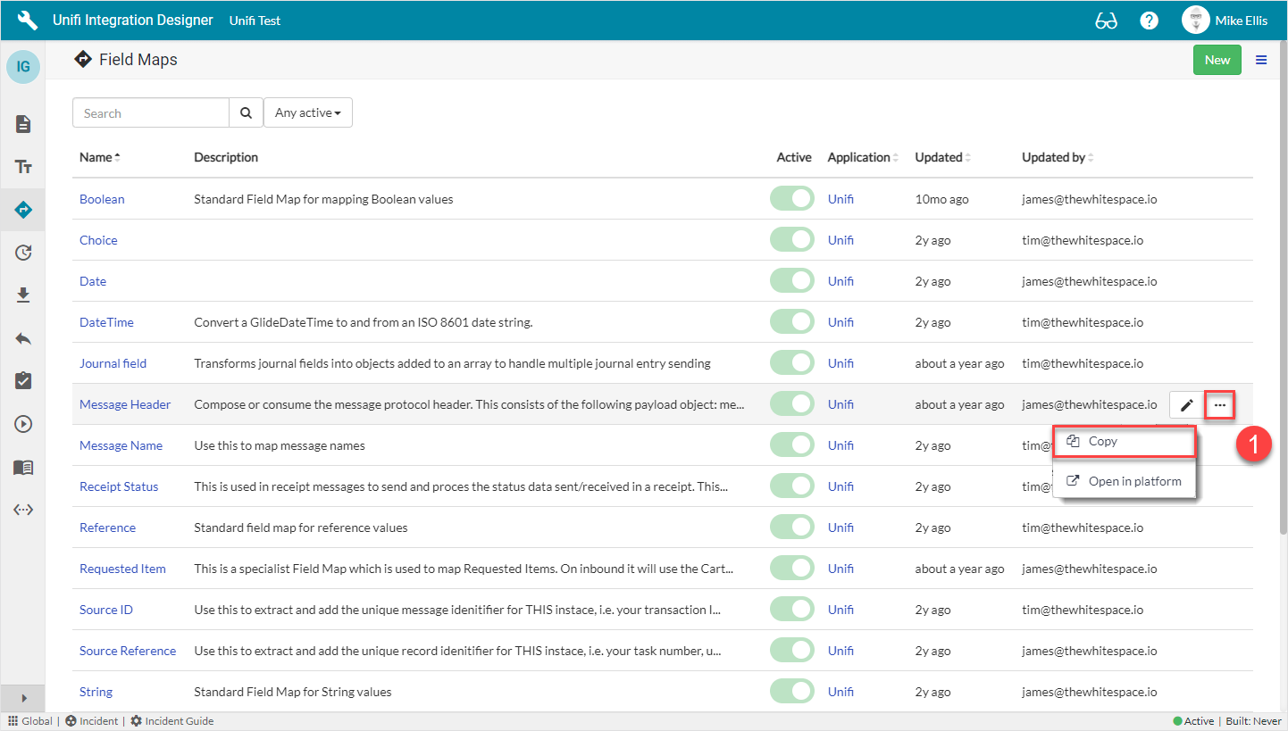 CreateIncidentReceipt Fields - Unifi Documentation