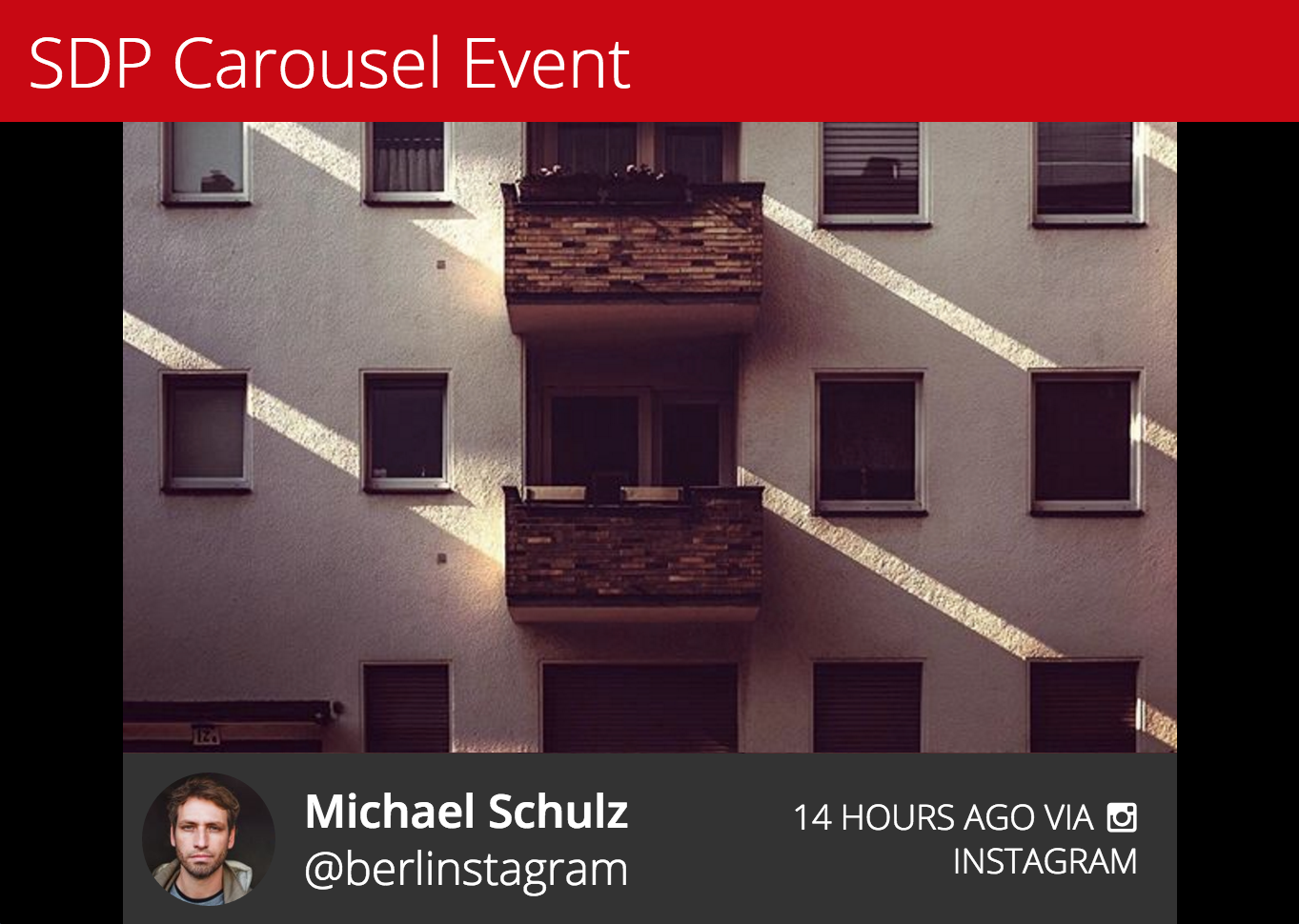Customizing Carousel Event Screen - UGC Techdocs