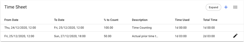 Timesheet - Knowledge Base