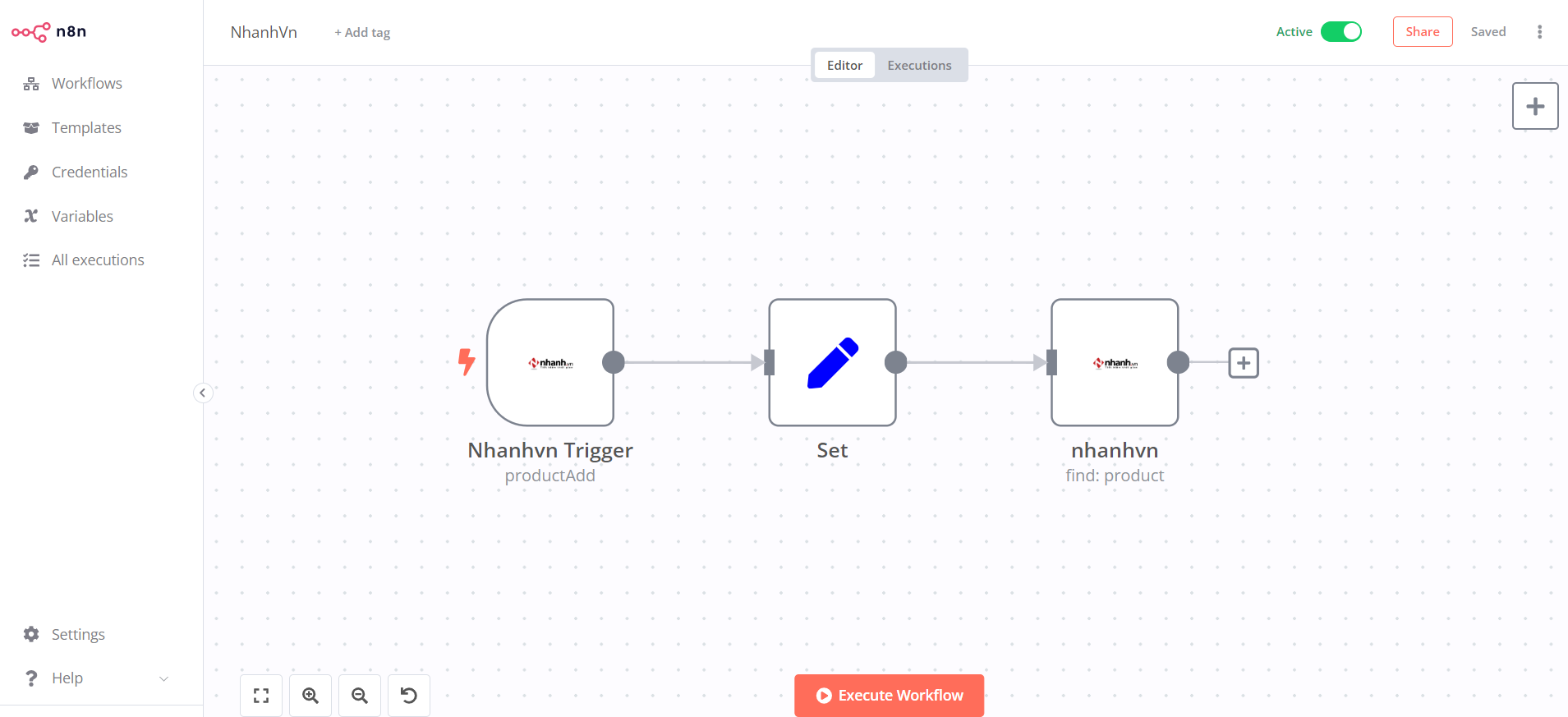 Nhanhvn Trigger - n8n docs vi