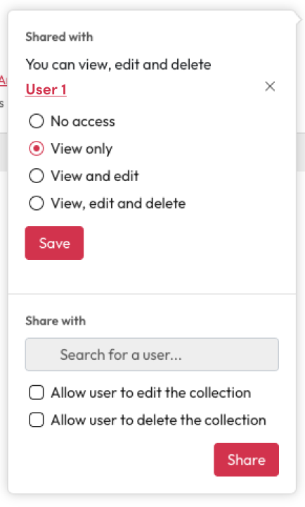Sharing a Collection - User Guide Release Primo