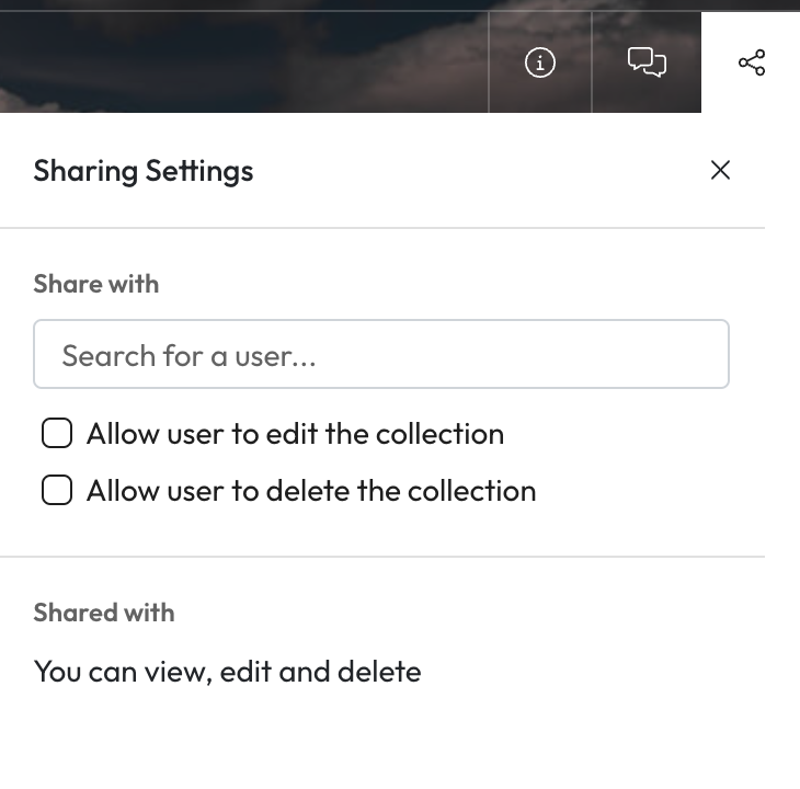 Sharing a Collection - User Guide Release Primo