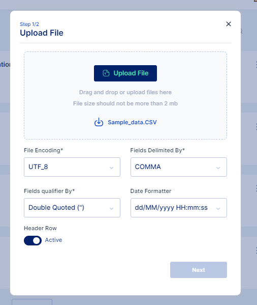 Importing Users - Cymmetri