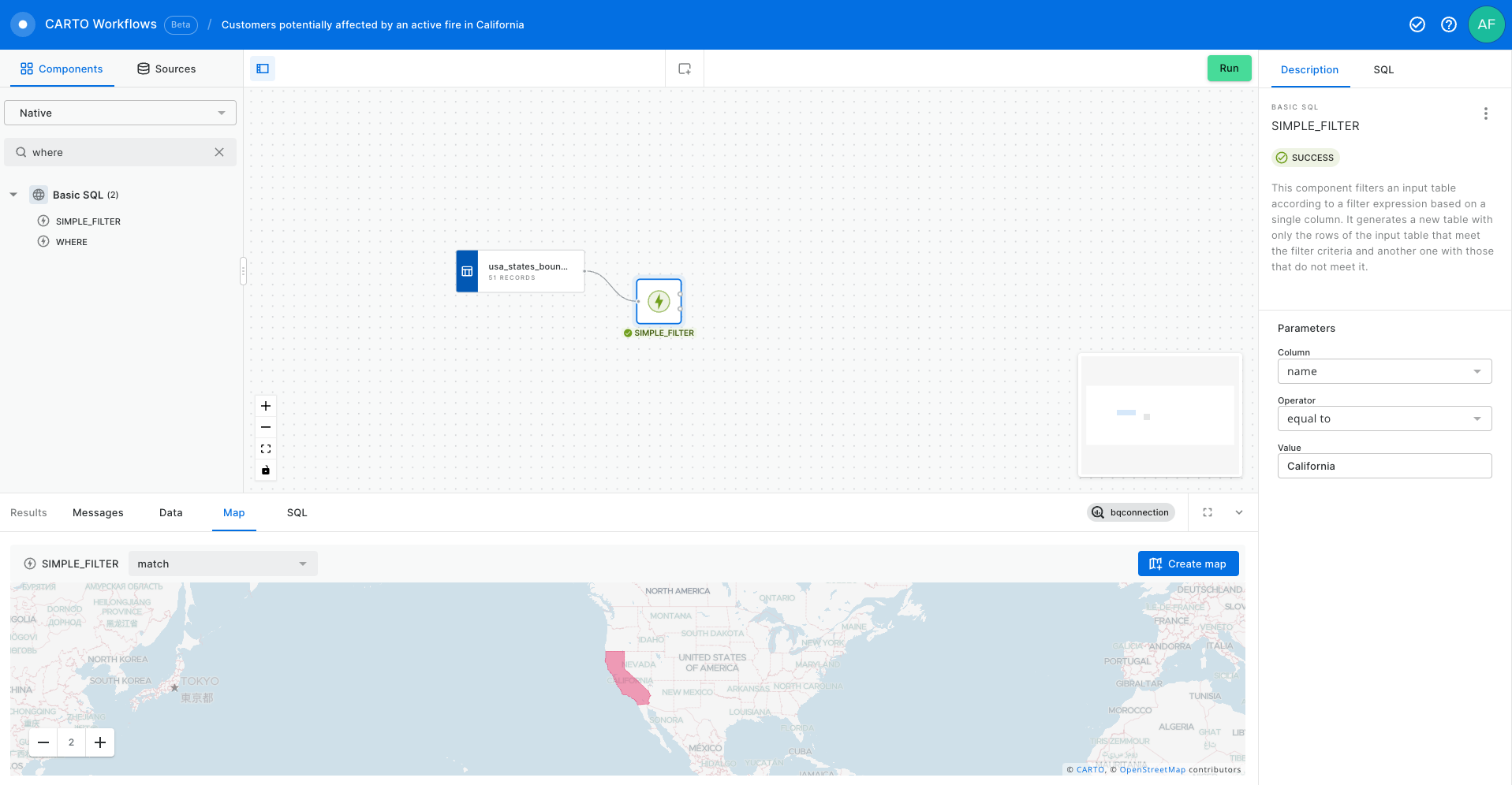 Identifying customers potentially affected by an active fire in ...
