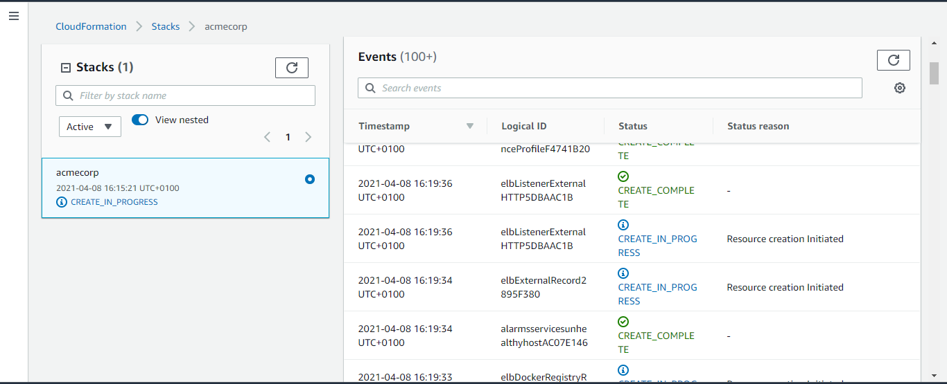 CloudFormation Deployment - Code Ocean VPC Administration Guide CloudFormation Deployment - Code Ocean VPC Administration Guide