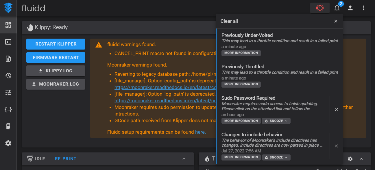Klipper Troubleshooting - 3Dwork - Klipper