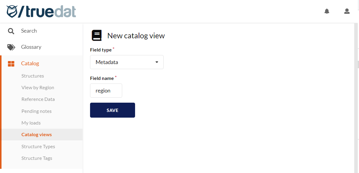 Data Catalog management - Truedat Docs