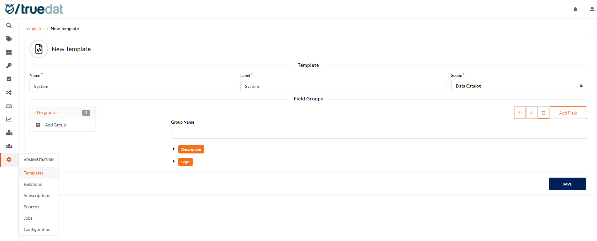 Data Catalog management - Truedat Docs
