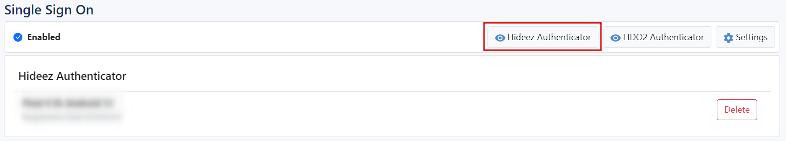 Employees management - Hideez Authentication Service (EN)