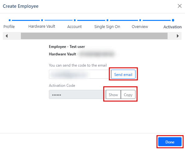 How to add an Employee? - Hideez Authentication Service (EN)