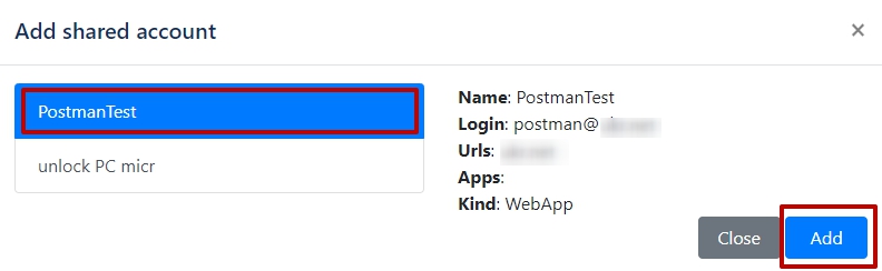 Creating shared employee accounts - Hideez Authentication Service (EN)