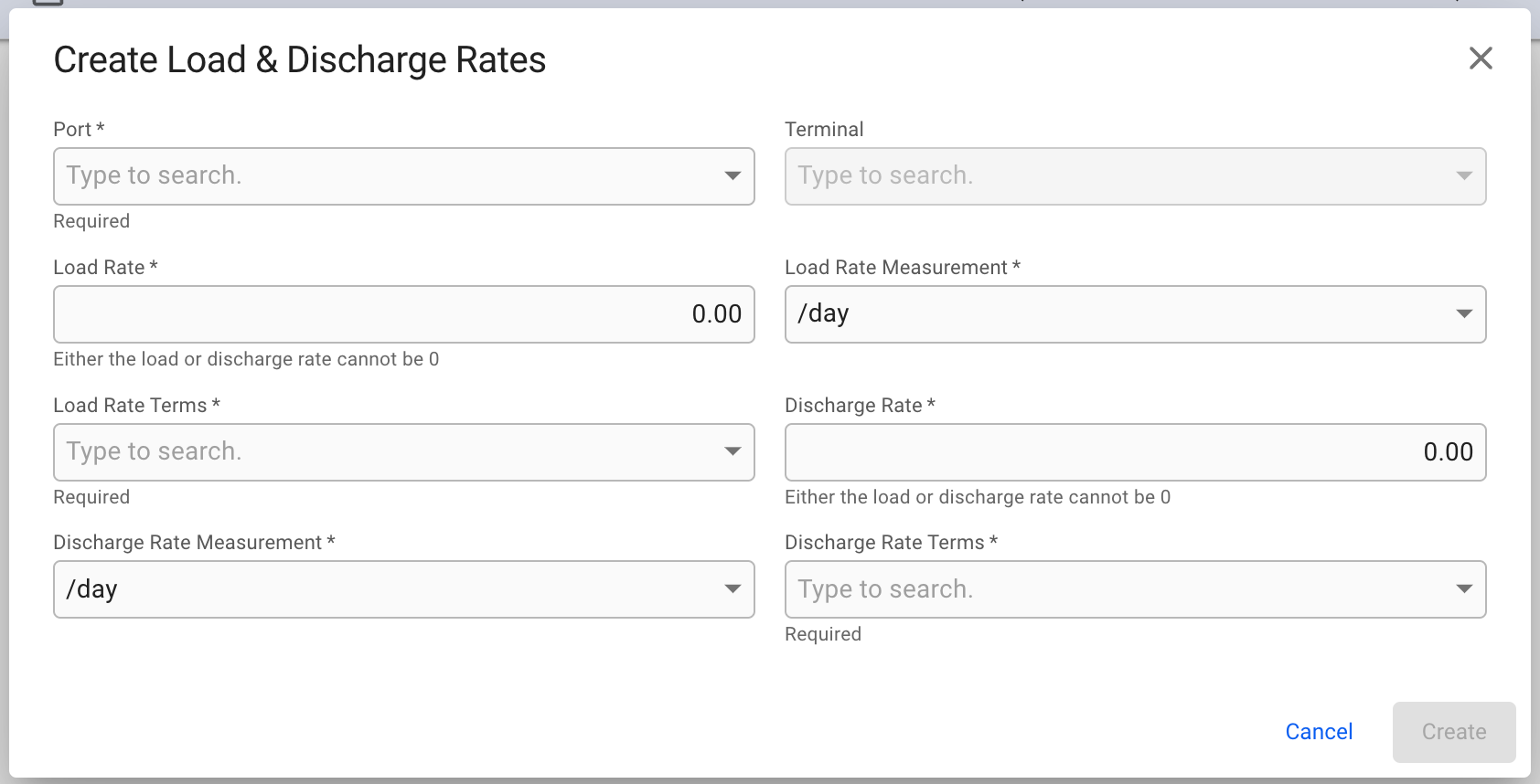 Manage Load And Discharge Rates - Knowledge Base