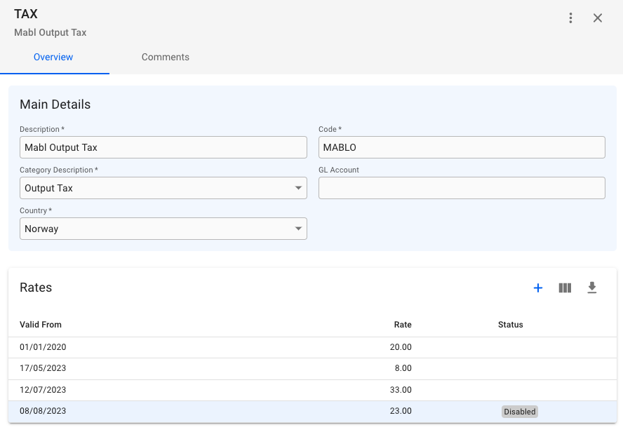 Taxes - Knowledge Base