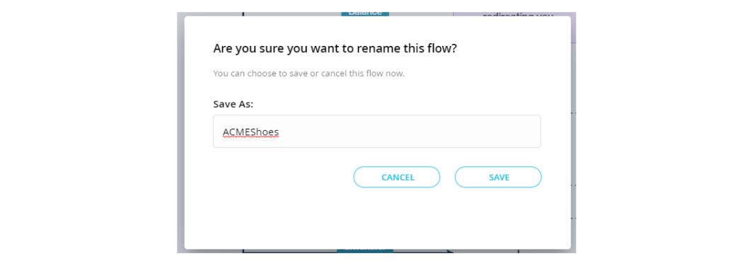 Duplicate, rename, or move a workflow - Chat Flow User Guide