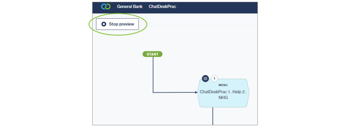 Preview flow on different channels - Chat Flow User Guide