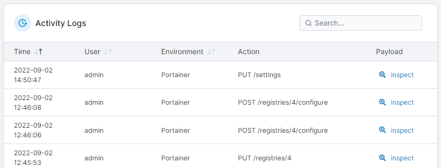you can also click inspect to inspect the activity s