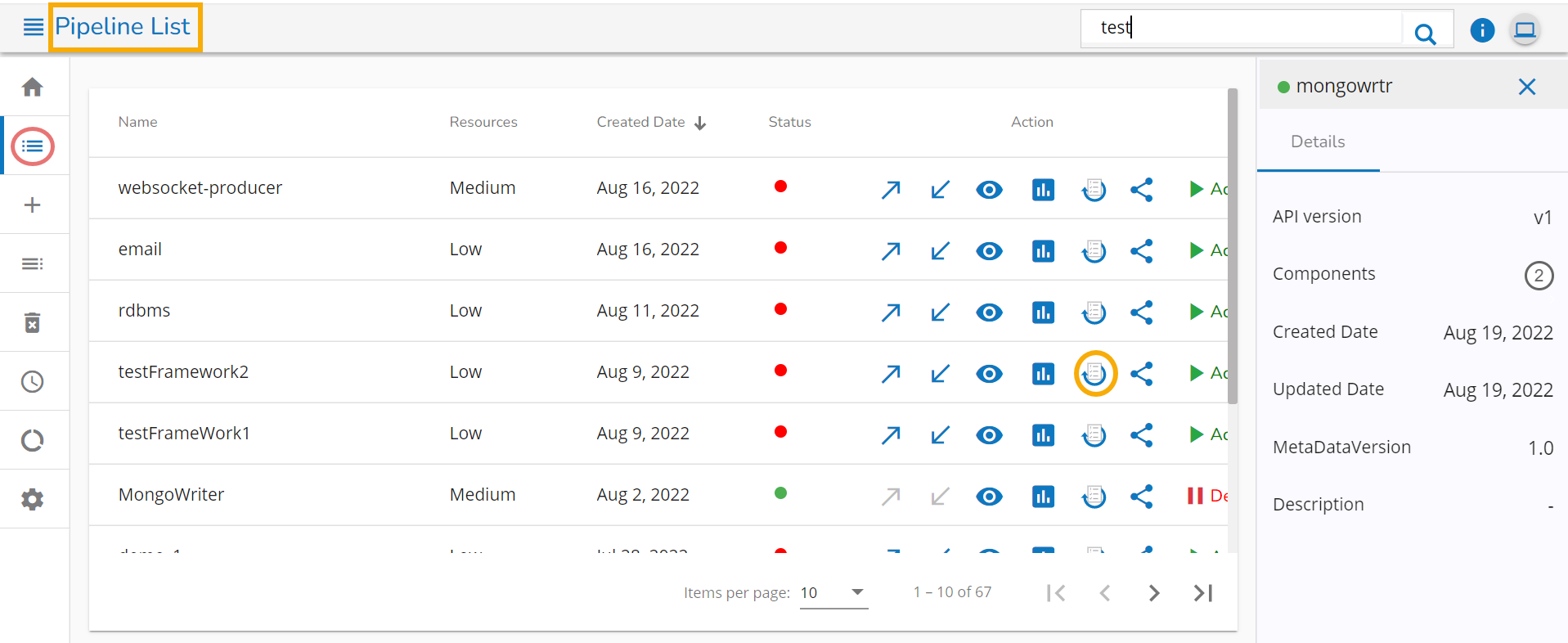 Pipeline Testing - Data Pipeline