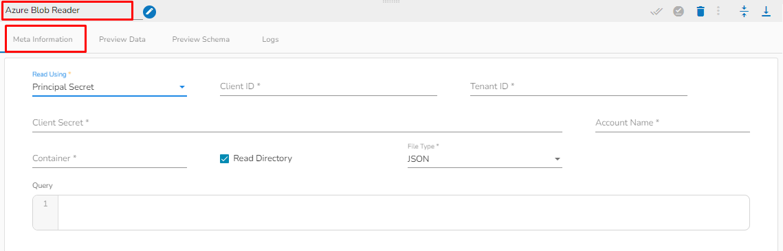 Azure Blob Reader - Data Pipeline