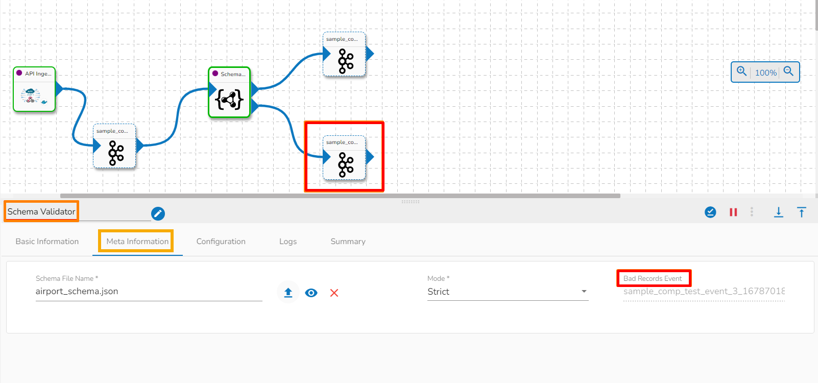Schema Validator - Data Pipeline