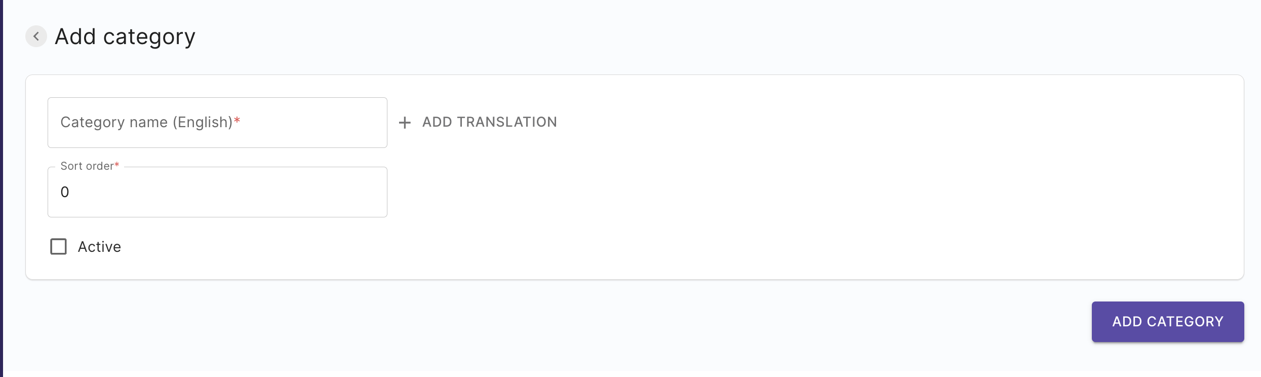 Reward Categories - Open Loyalty