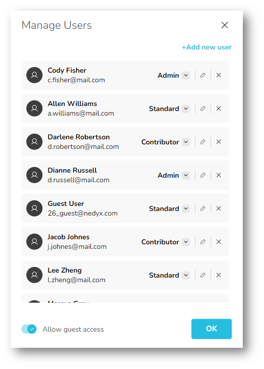Adding Users to a Workspace - nedyx