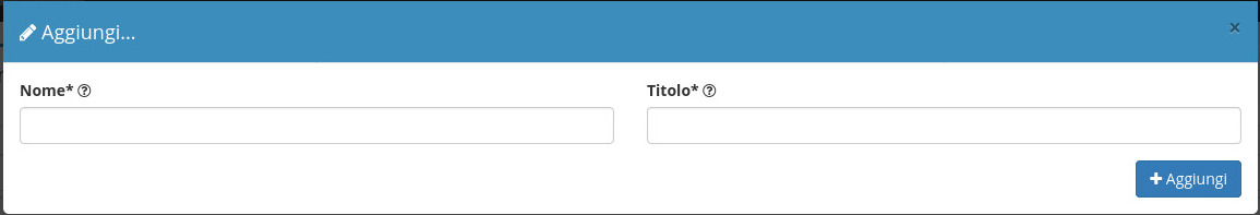 Attributi combinazioni - OpenSTAManager