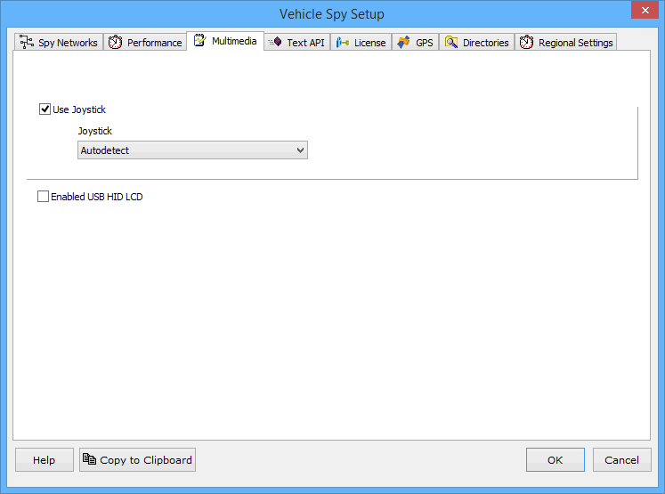 Options Multimedia Vspy 3 Documentation