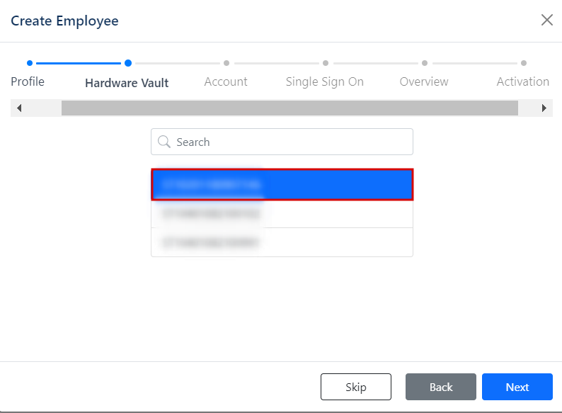 How to add an Employee? - Hideez Authentication Service (EN)