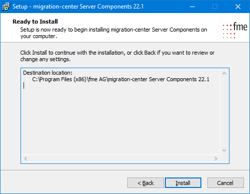 Installation Guide - migration-center documentation